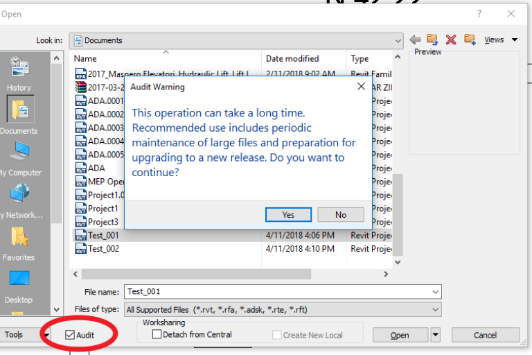 How To Resolve The Revit Failed To Open Document Error